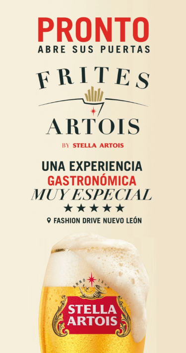 Proximamente Frites artois | Stella Artois